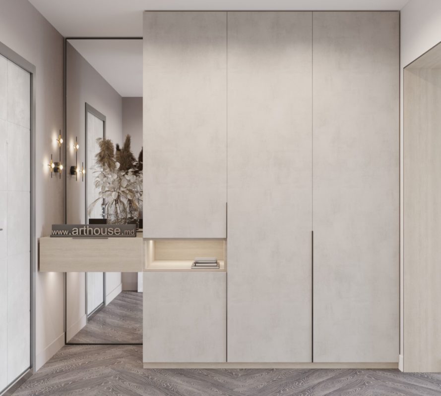 Dulap Antreu modern #1712 (model) la comanda în Chișinău
